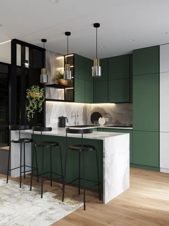 Green Kitchen Cabinets: 10 Inspiring Designs for Your Home